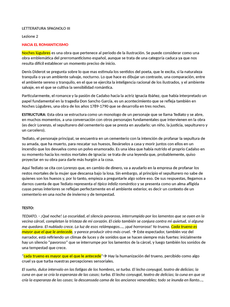 Lezione 2 | PDF | Romanticismo | Napoleón