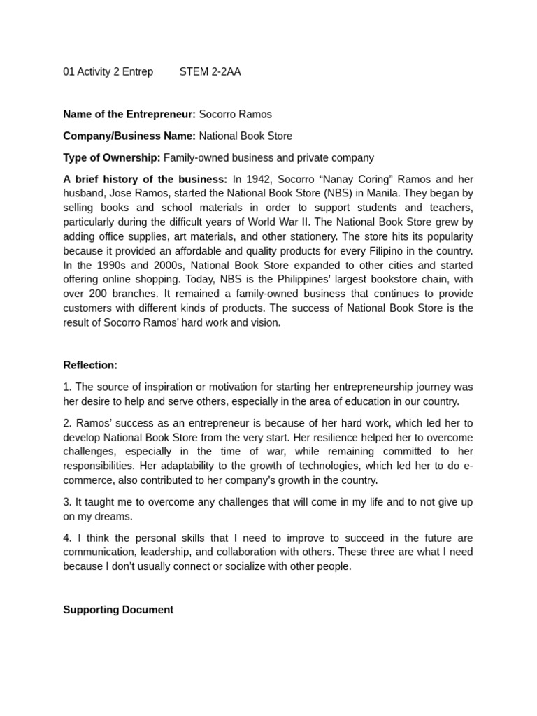 01 Activity 2 ENTREP | PDF