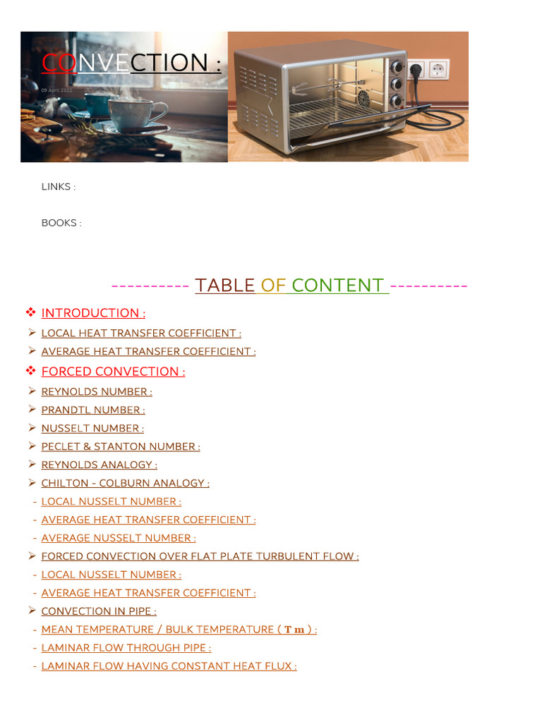 Convection by Kenil Jagani | PDF | Boundary Layer | Physical Quantities