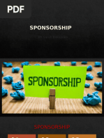 Sponsorship Tracker Guidelines | PDF | Sponsor (Commercial) | Spreadsheet