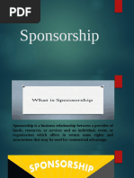 Sponsorship Tracker Guidelines | PDF | Sponsor (Commercial) | Spreadsheet