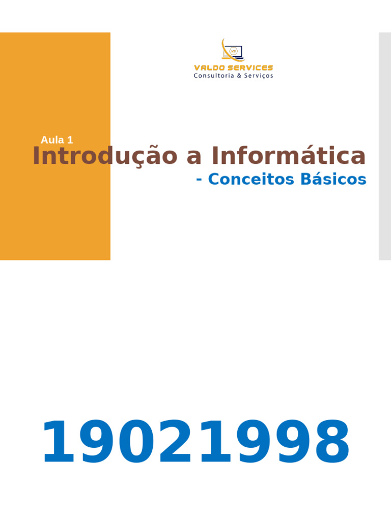 Conceitos Básicos de Informática | PDF | Unidade central de ...