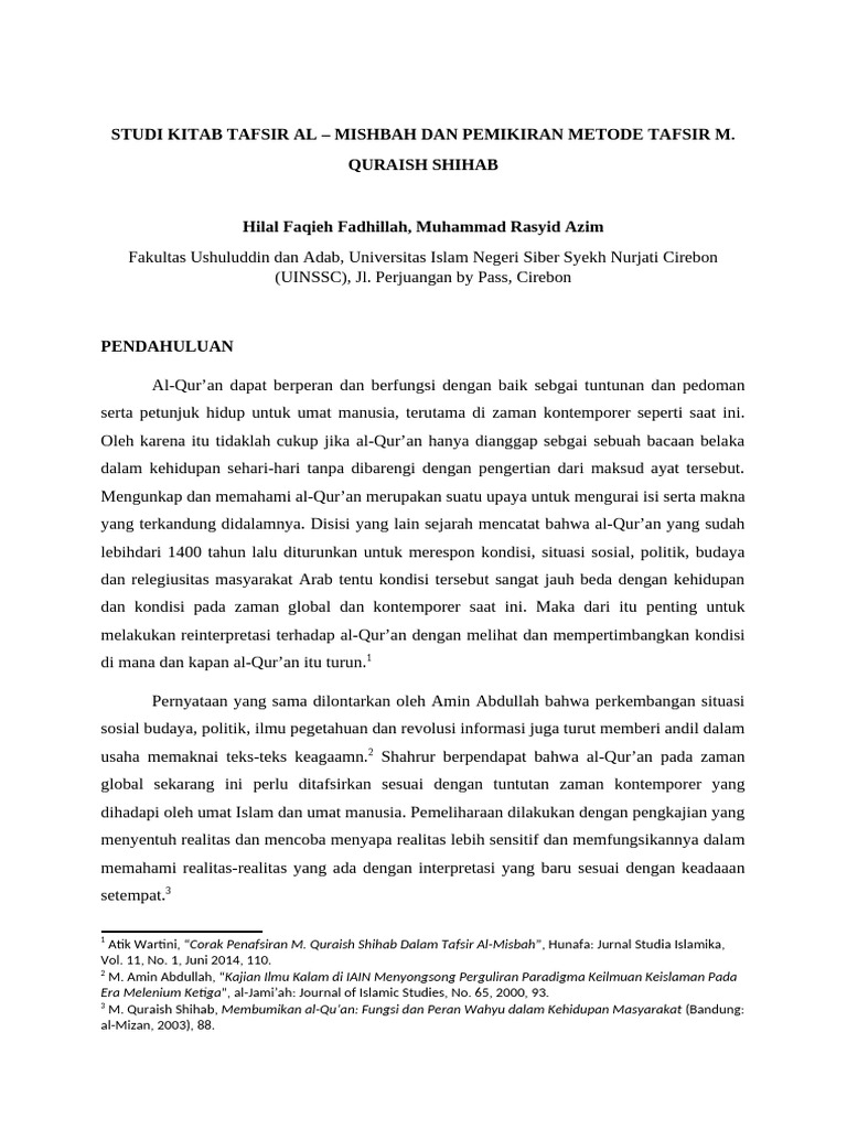 kELOMPOK 11 TAFSIR NUSANTARA Done | PDF