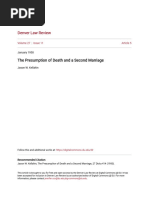 R v Allen (1872): Bigamy and the Golden Rule | PDF