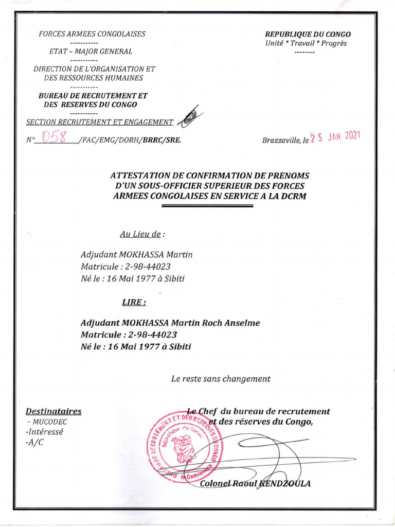 Attestation | PDF