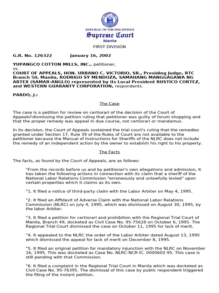 Non-Interference With The Proceedings | PDF | Judgment (Law) | Lawsuit