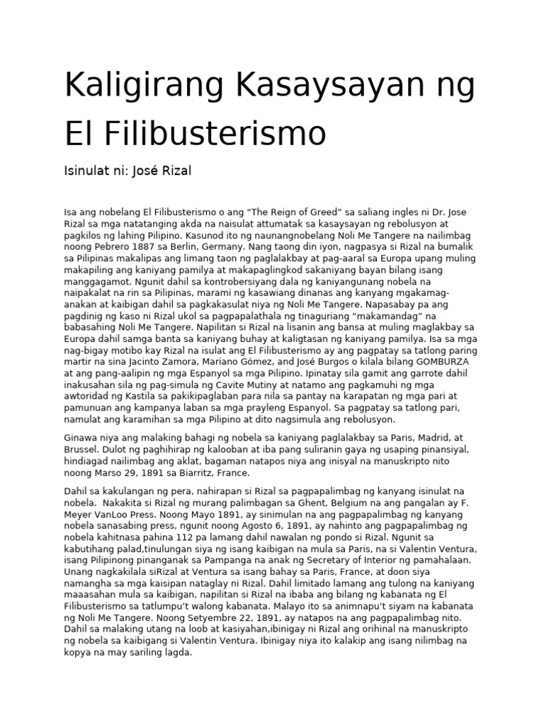 Output 1 Filipino | PDF