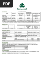 Maragon Olympus 2025 Fee Schedule | PDF | Fee | Money