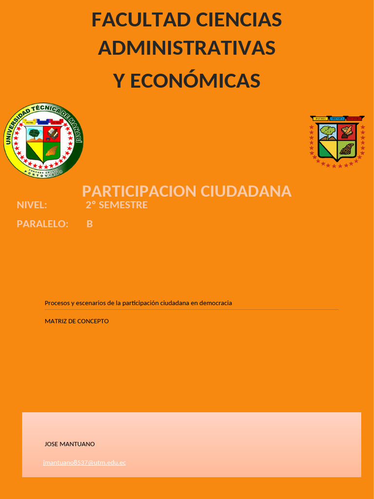 matriz de conceptos | PDF | Democracia | Ideologías políticas