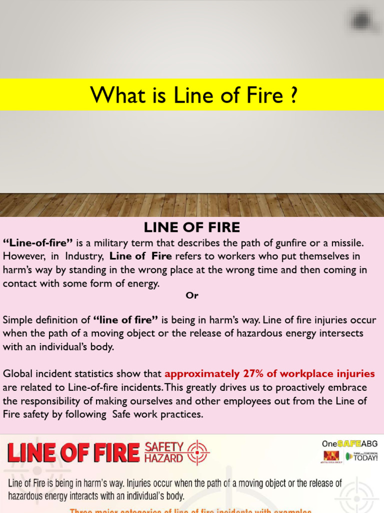 Line of Fire ? | PDF