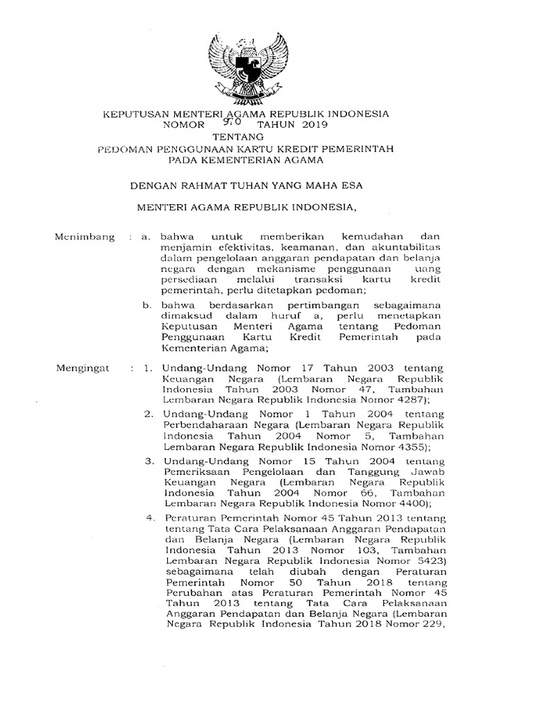KMA No. 970 Tahun 2019 | PDF