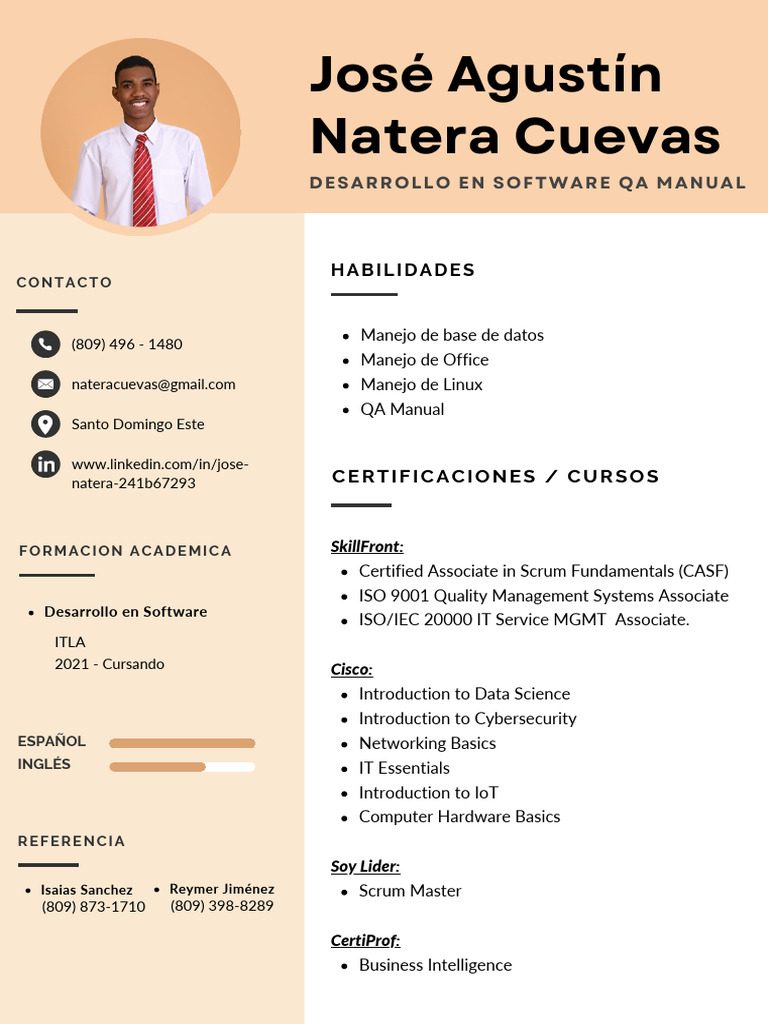 CV - Jose Agustin Natera Cuevas (1) | PDF