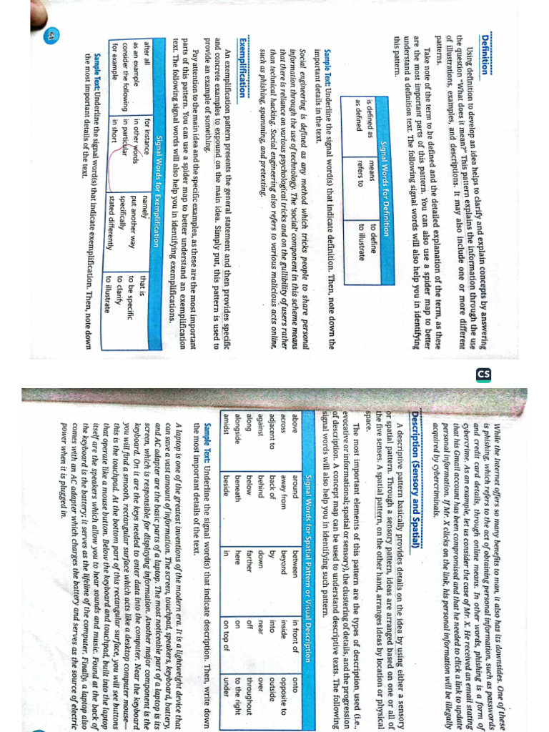 Lesson 4 Patterns of Development | PDF