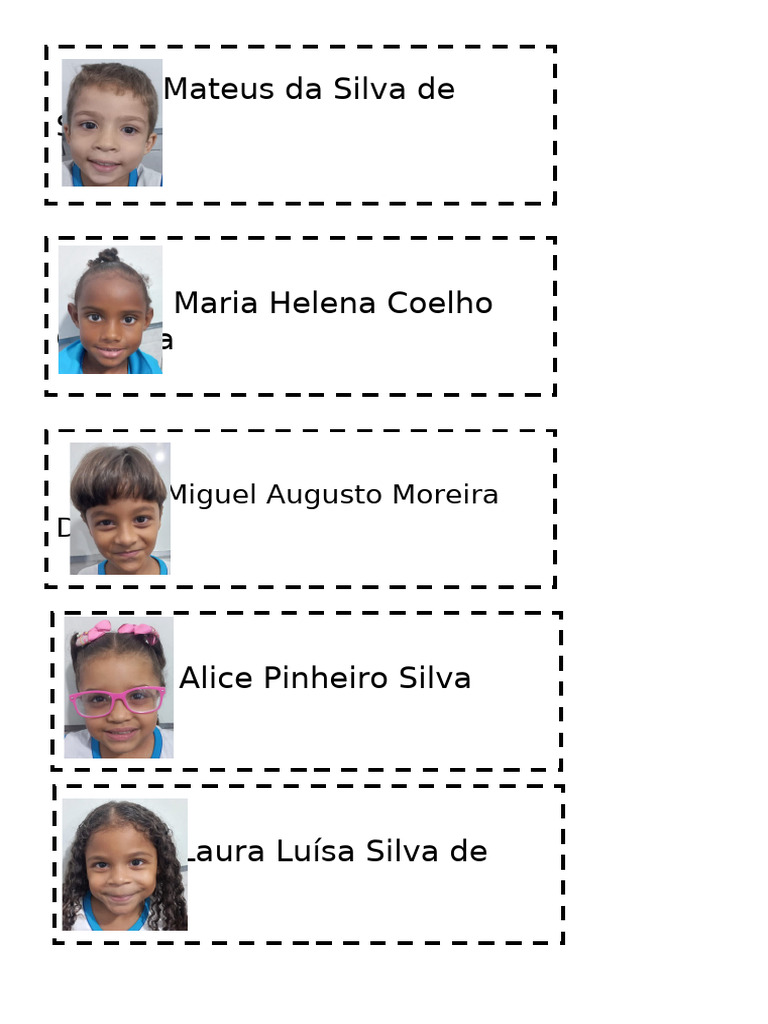 Nome Alunos Manhã | PDF