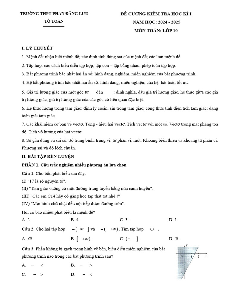 Đề cương CK1 L10 | PDF