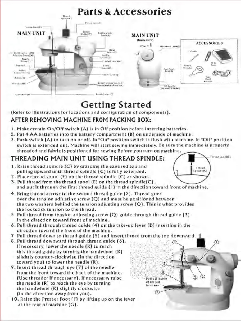 Sewing Manual | PDF