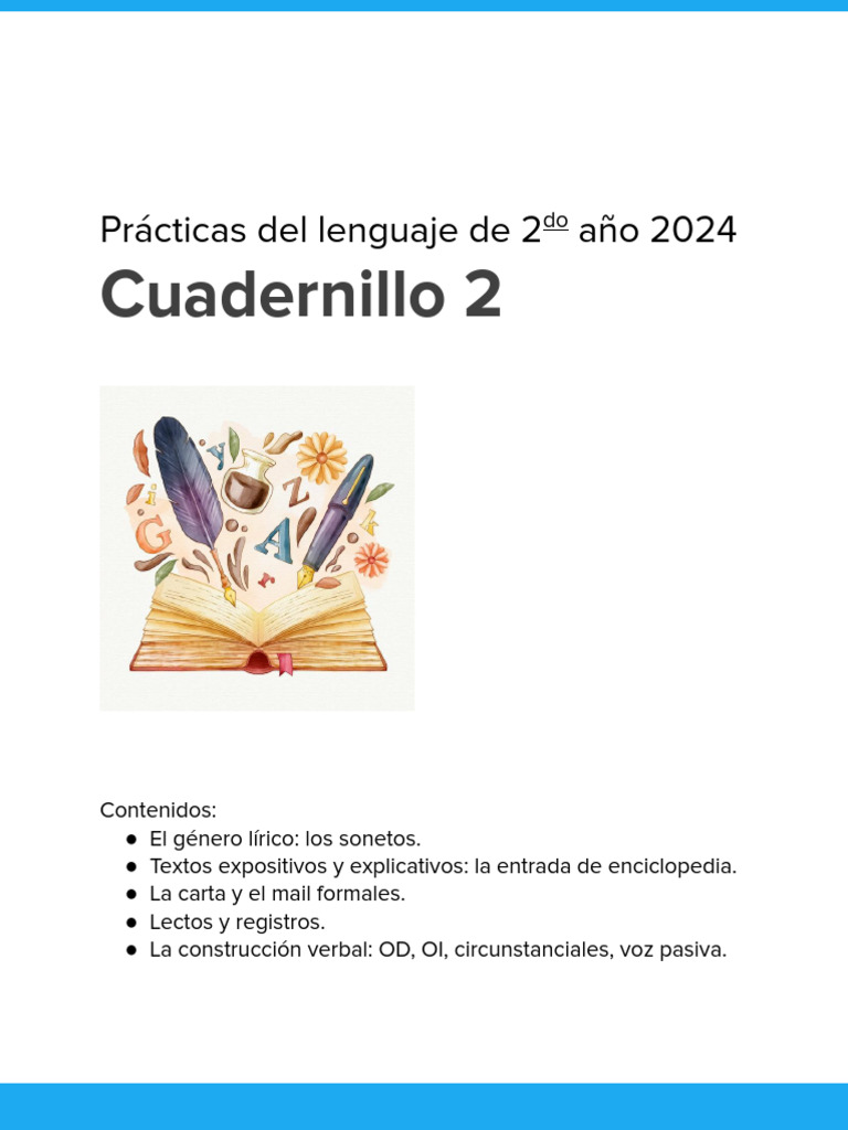 cuadernillo-2-2do-2024-sonetos-enciclopedia-carta-constr-verbal | PDF