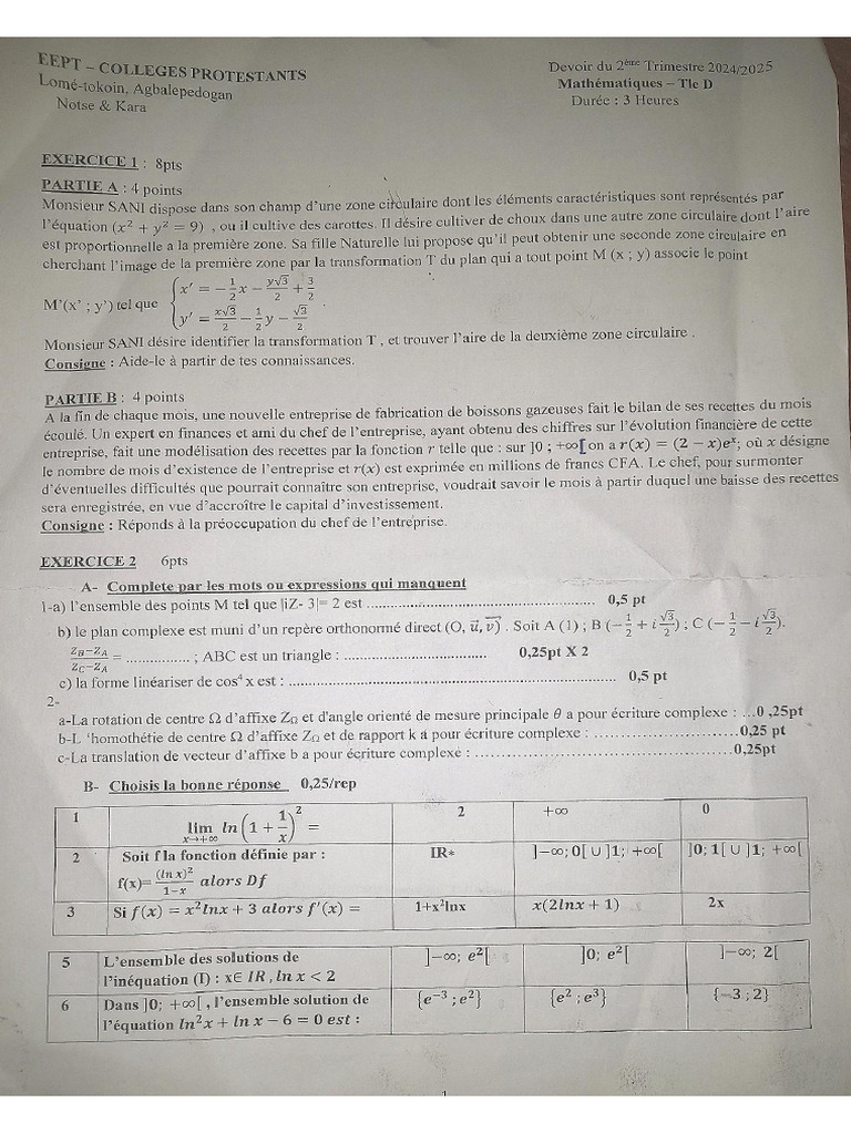 Dev 2èmetrim COLPRO 25 | PDF
