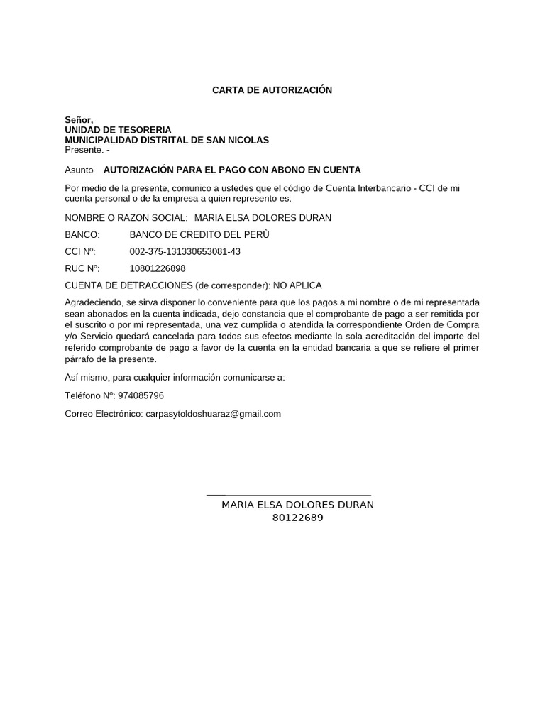 Cci Modelo Chicho | PDF