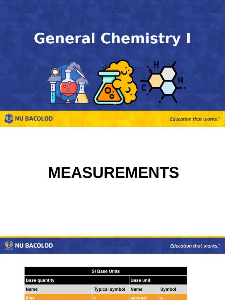 Chemistry Measurements and Units Guide | PDF | Significant Figures ...