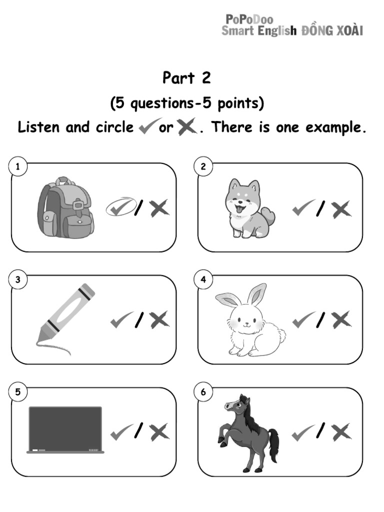 Listen and circle. | PDF