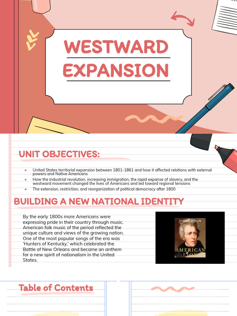 Interactive Notebook: Westward Expansion | PDF | Cherokee | Native ...