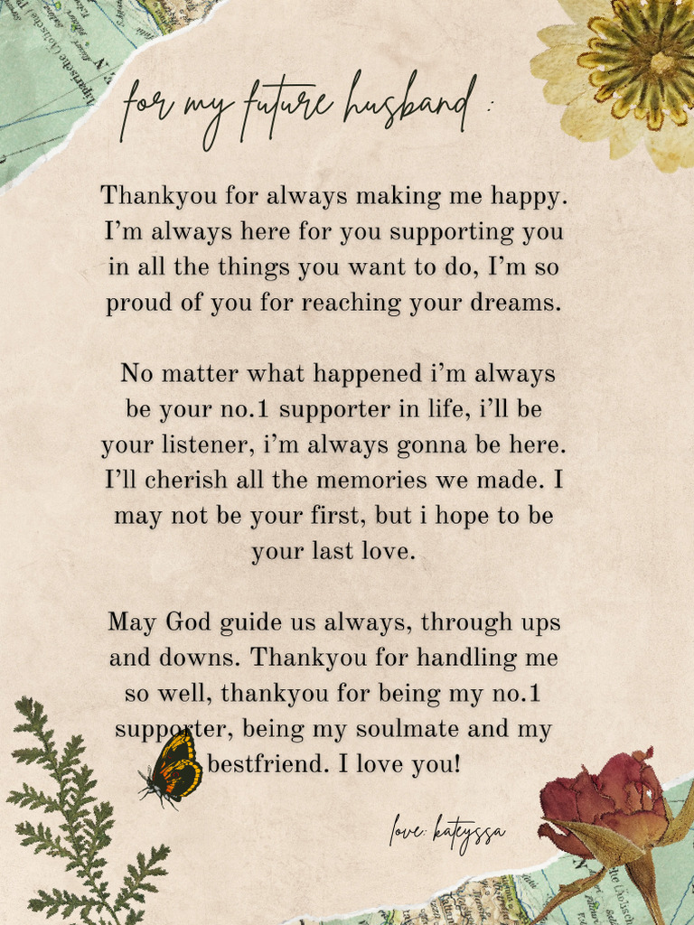 Love Letter PT Perdev - Flora PDF | PDF