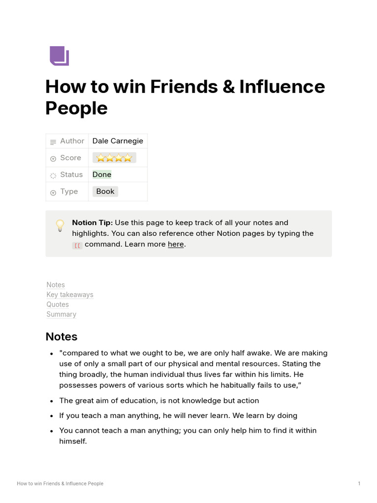 How_to_win_Friends__Influence_People_ | PDF