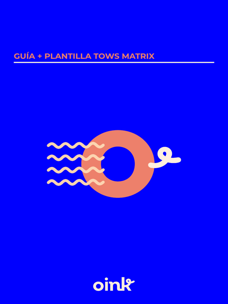 Guia Plantilla Matriz Tows | PDF | Análisis FODA