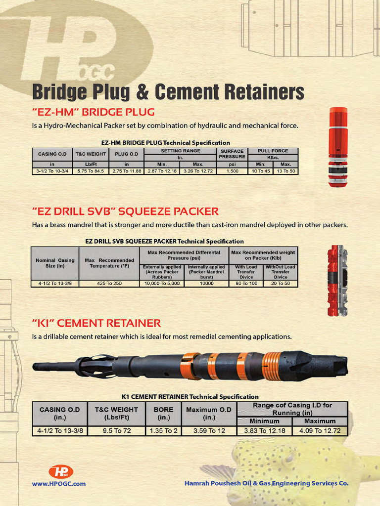 Bridge-Plug-Cement-Retainer | PDF