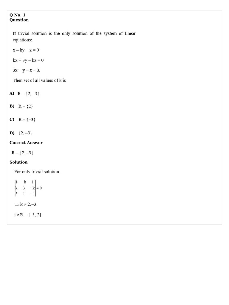 C26 Math Weekly Test - 33 | PDF