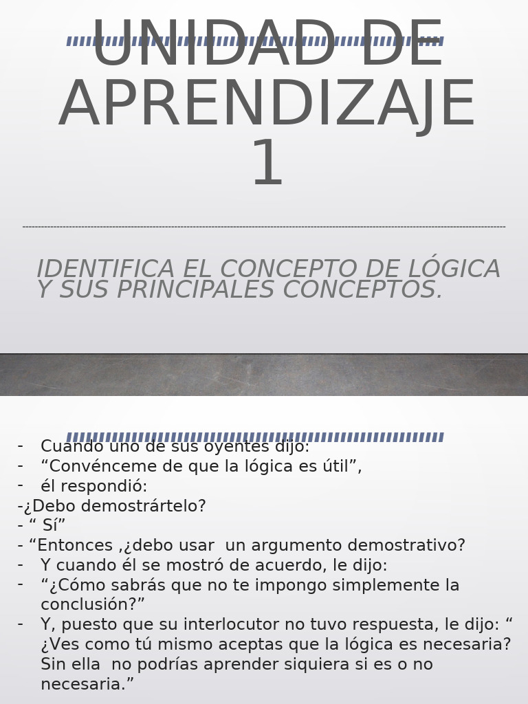 Definición de Lógica | PDF | Lógica | Razón