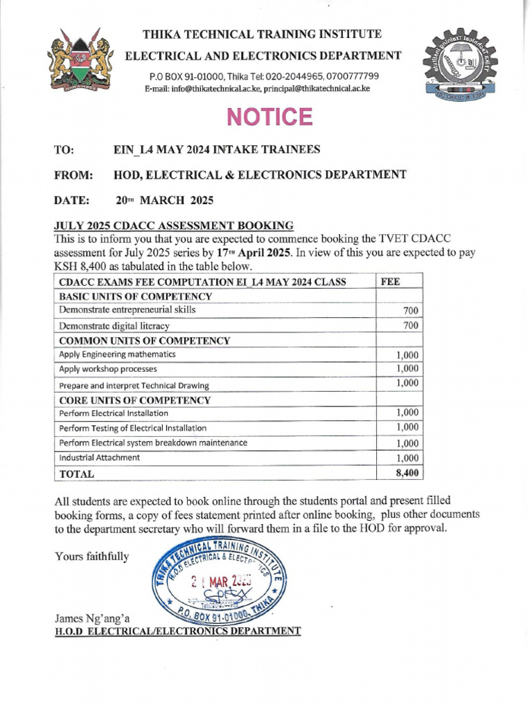 Ein L4 May 2024 | PDF