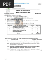 NSC Accounting Grade 12 May June 2025 P2 and Memo | PDF