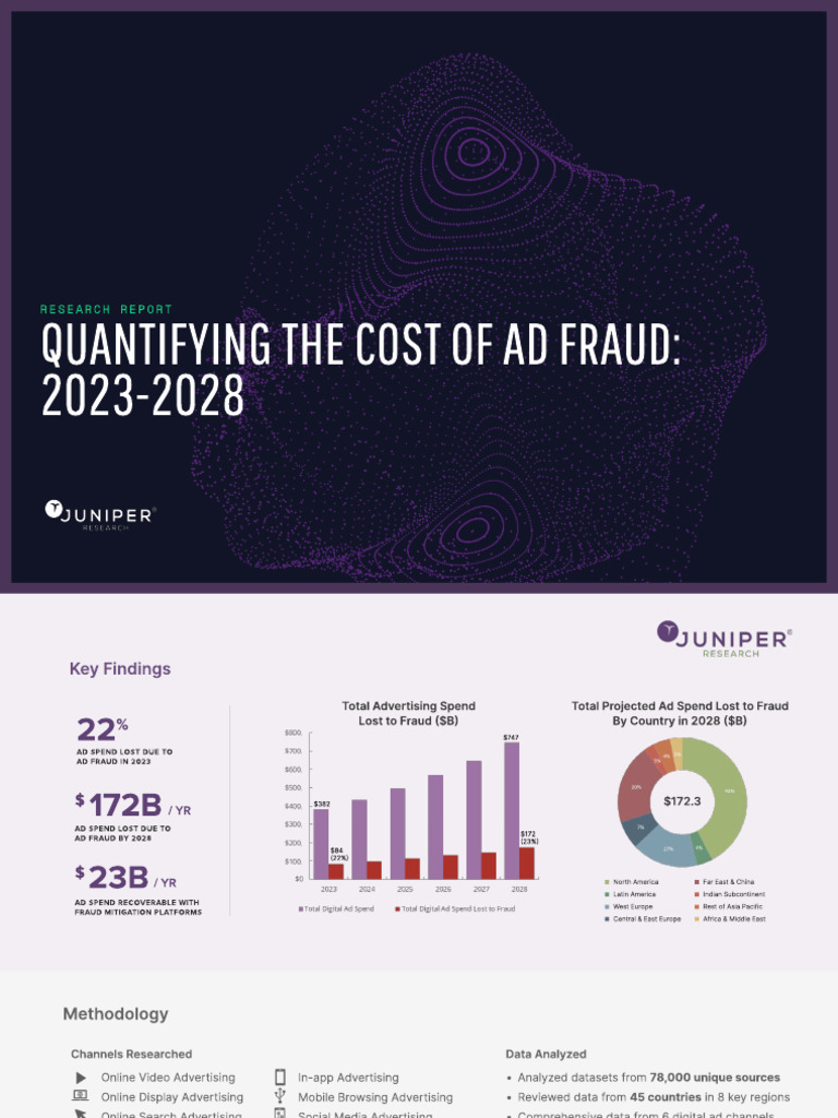 JUNIPER - The Problem of Ad Fraud | PDF | Online Advertising | Internet Bot