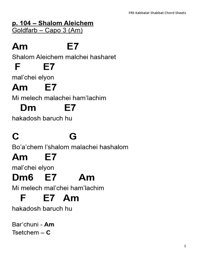 Chords Kab Shabupdated July 2023 LARGE | PDF | Semitic Words And ...