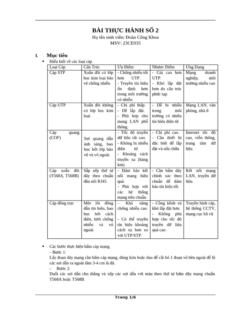 LeHoang-23CE025 Bamcap | PDF