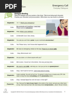 911 Emergency Call Script | PDF