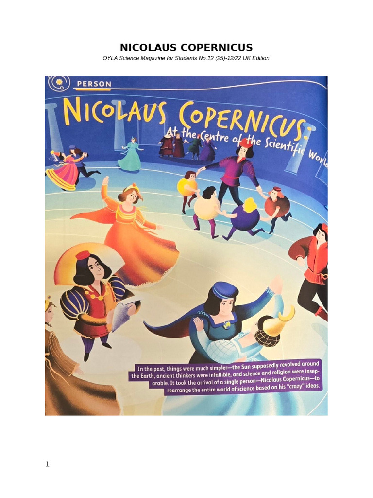 4.oyla2212 Nicolaus Copernicus | PDF