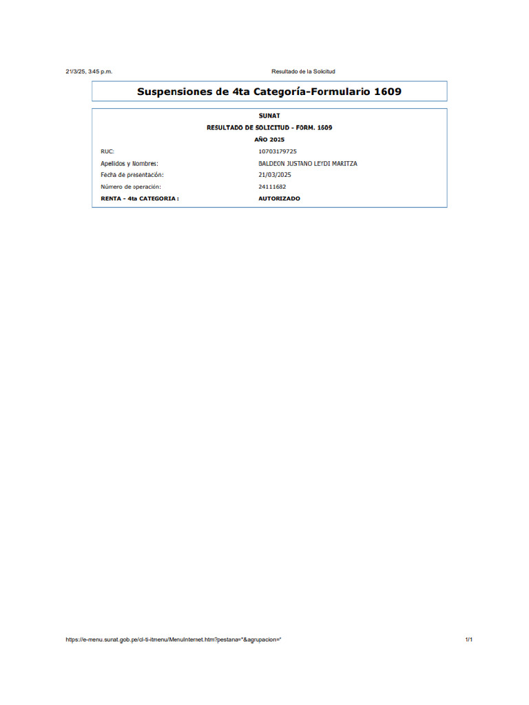 Suspension de Cuarta Categoria-2025 | PDF