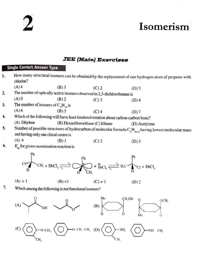 Isomerism | PDF