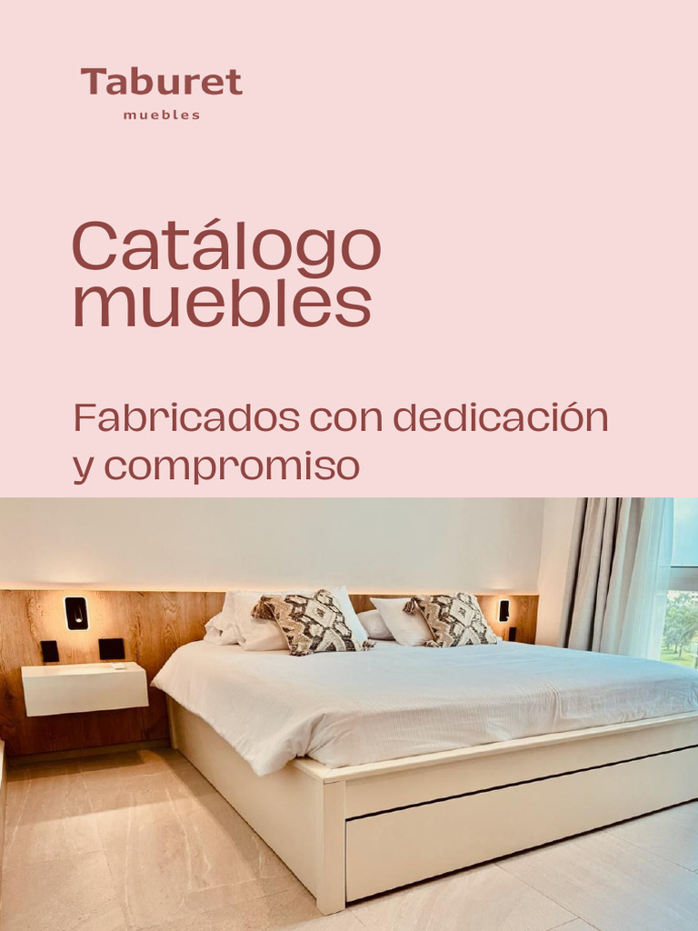 Catalogo de Muebles - Taburet Muebles | PDF