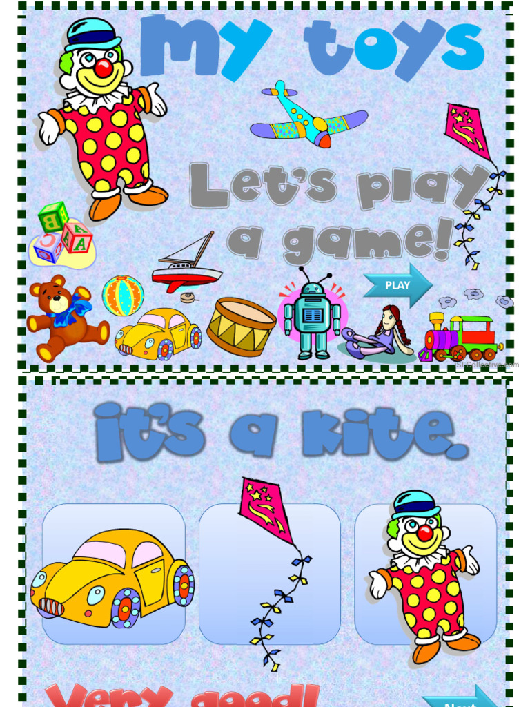 Toy Identification Game | PDF