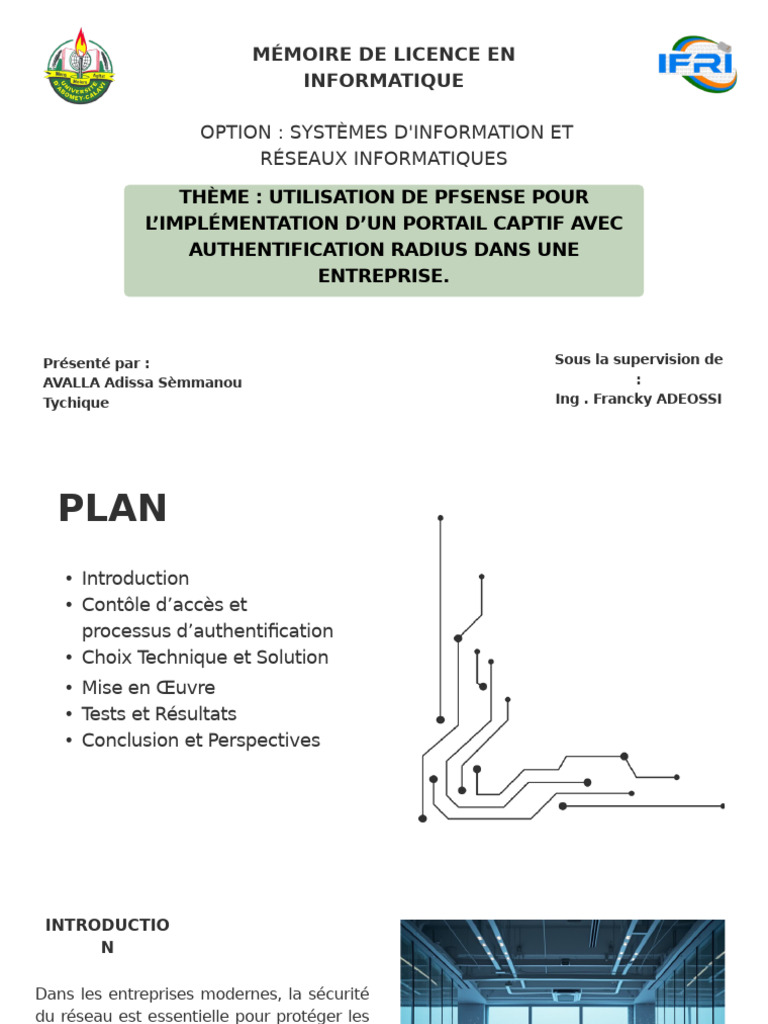 Pfsense Portail Captif Et RADIUS PDF S curit Des Syst mes D
