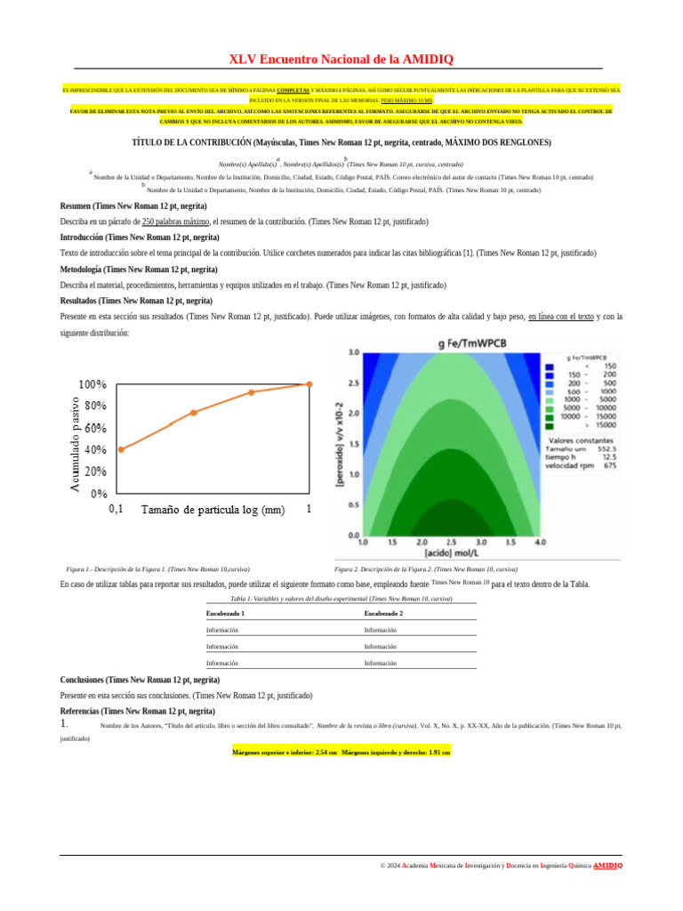 Plantilla Extenso 2024 | PDF