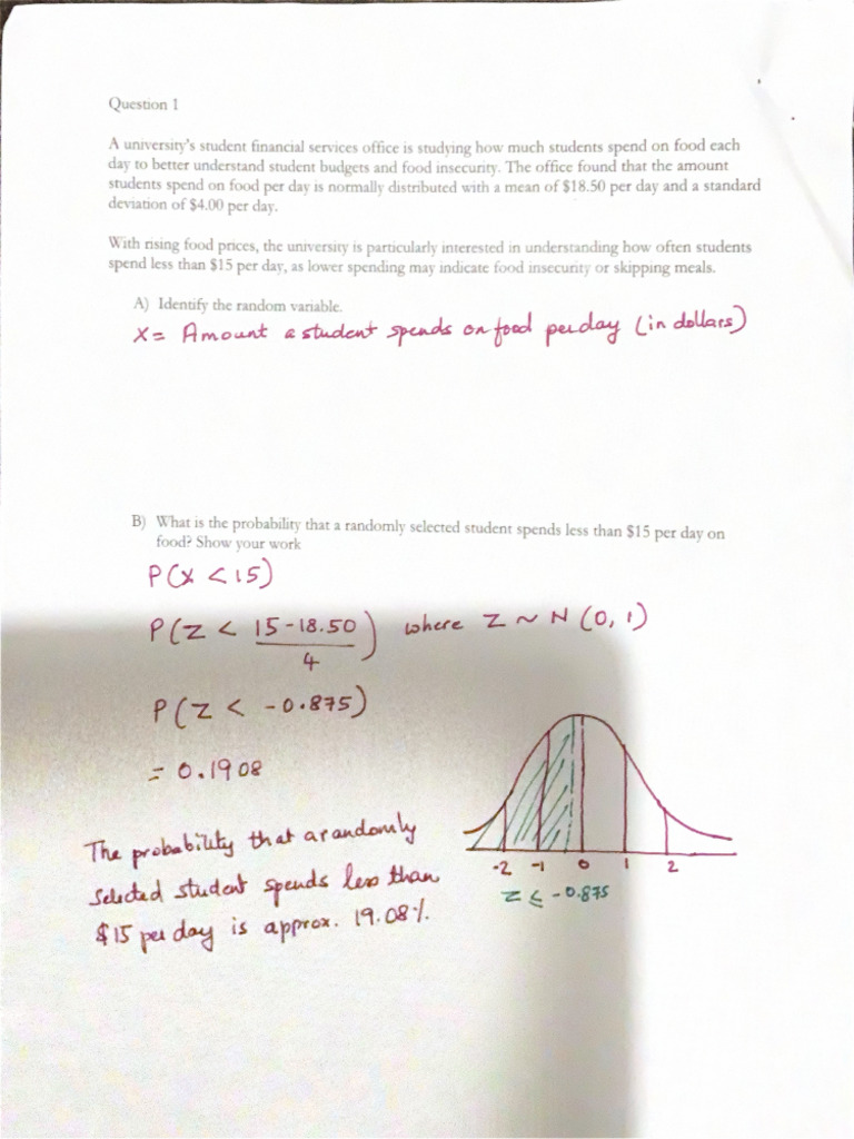 Practice Exam Solution | PDF