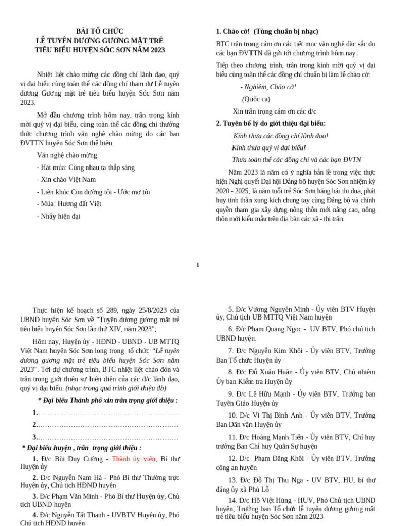 BTC Tuyên dương 2023 | PDF