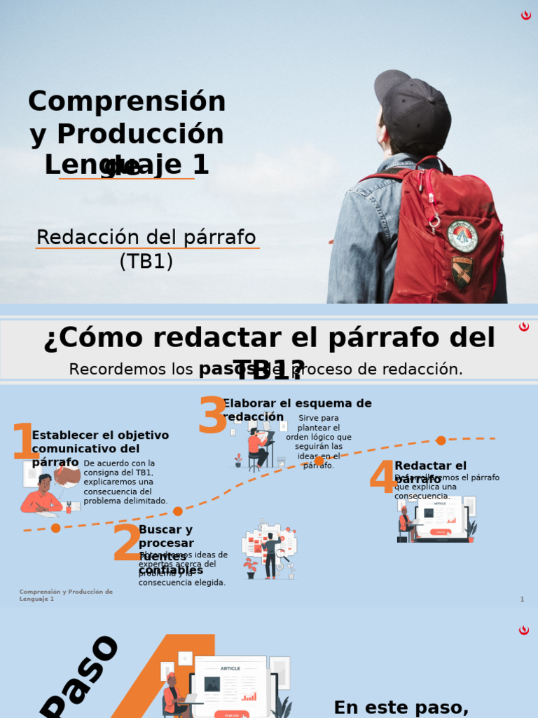 TB1 Redacción Del Párrafo | PDF | Estilo apa | Depresión (estado de ánimo)