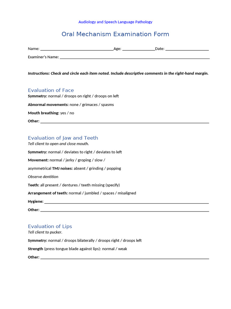 Oral Mechanism Exam PDF 240927 224723 | PDF | Tongue | Mouth