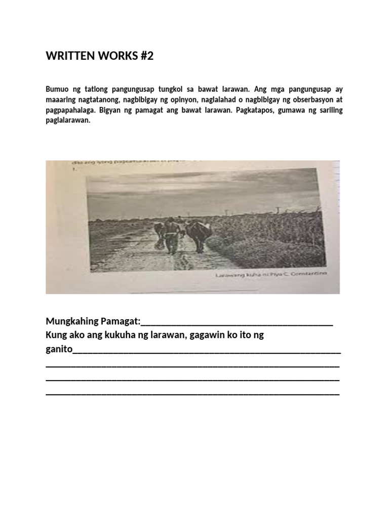 Written Works2 | PDF